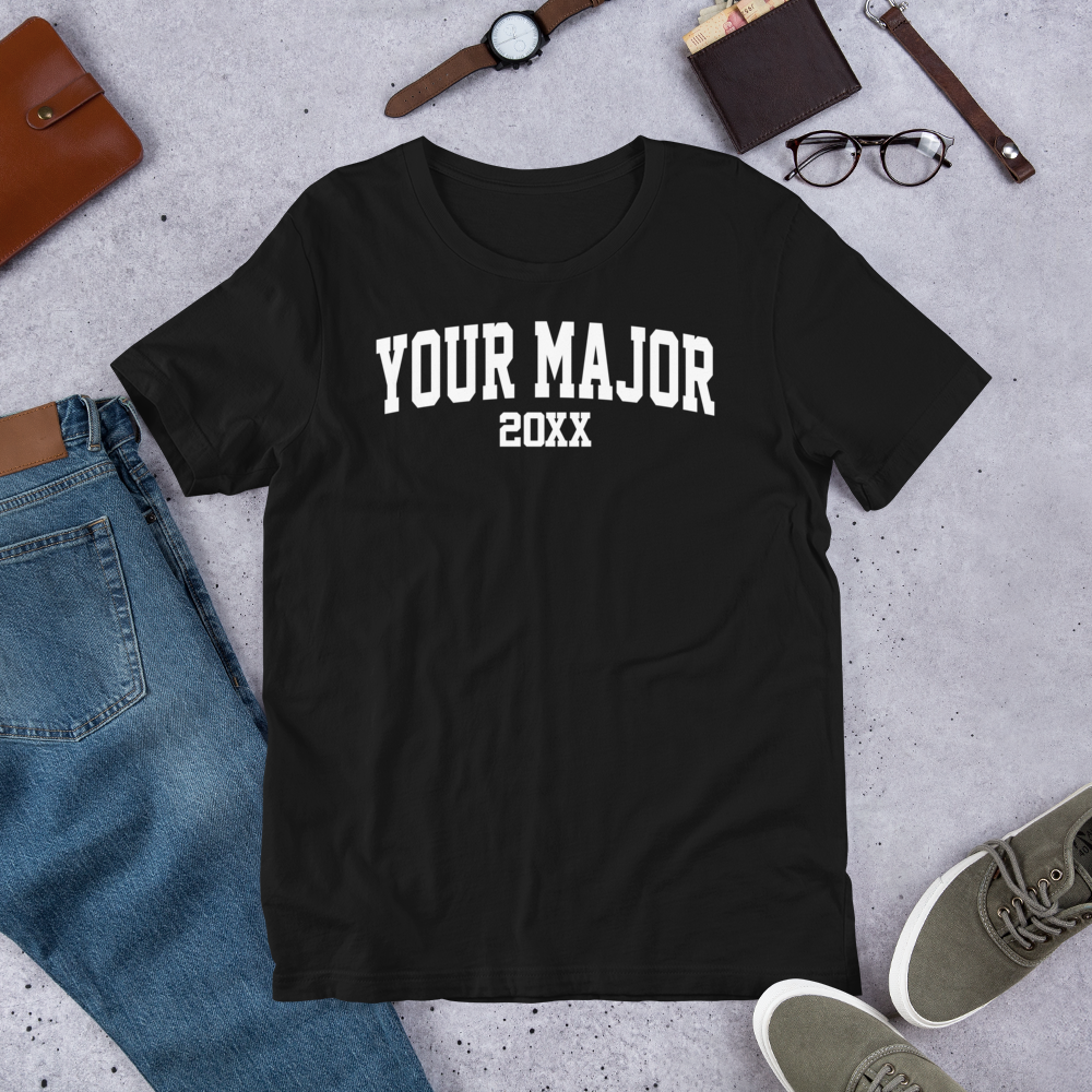 Customize Your Major T-Shirt – UNISUP