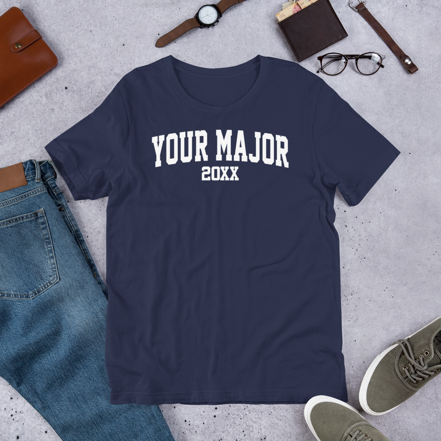 Customize Your Major T-Shirt – UNISUP